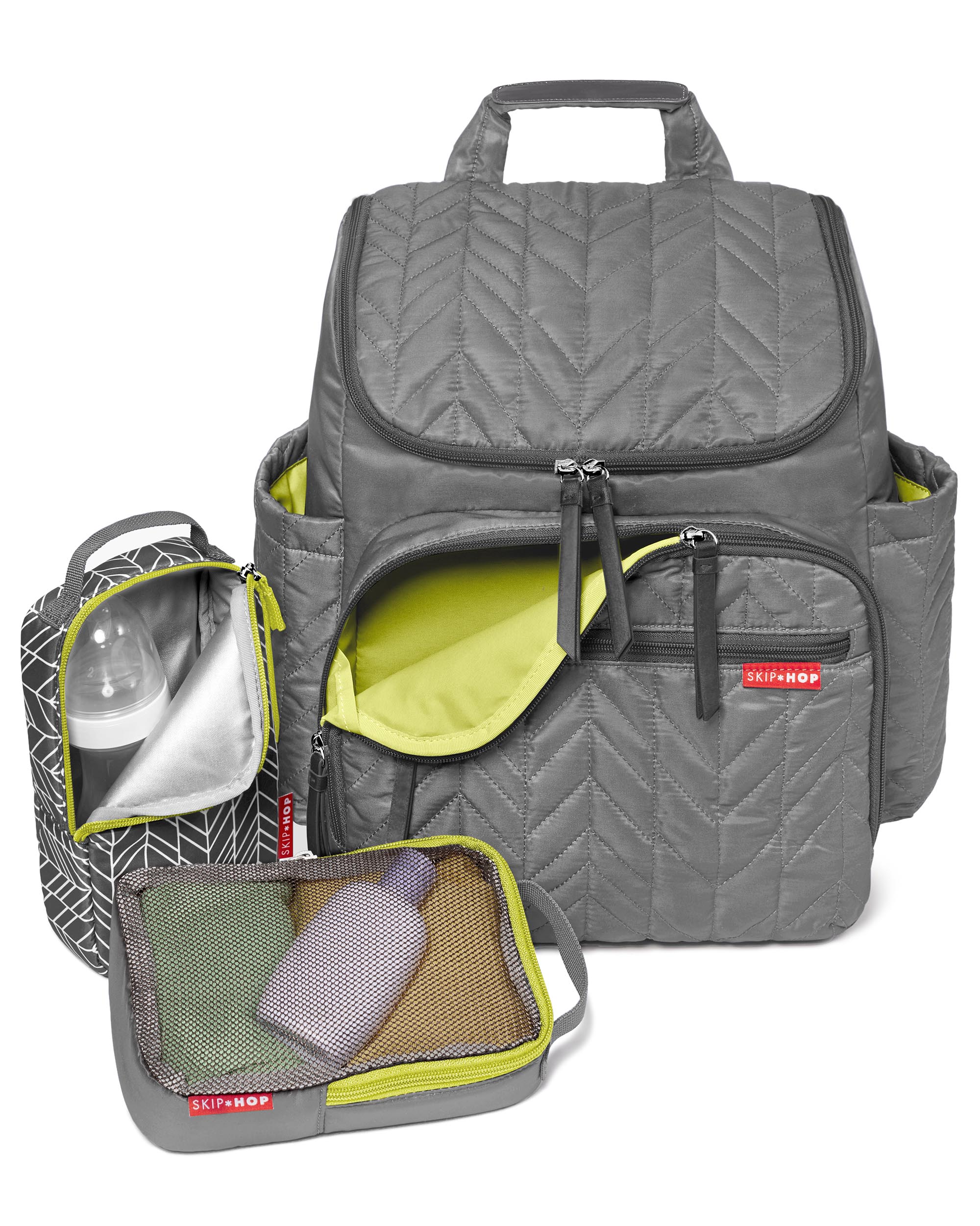 Forma Backpack Diaper Bag Grey | Mili